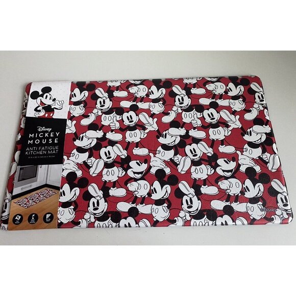 Disney | Accents | Disney Anti Fatigue Kitchen Mat Rug Mickey Mouse All ...